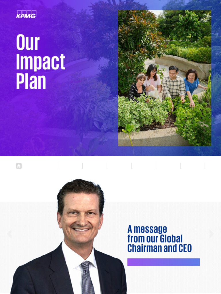 KPMG Impact Plan 2024 Update | PDF | Governance | Sustainability
