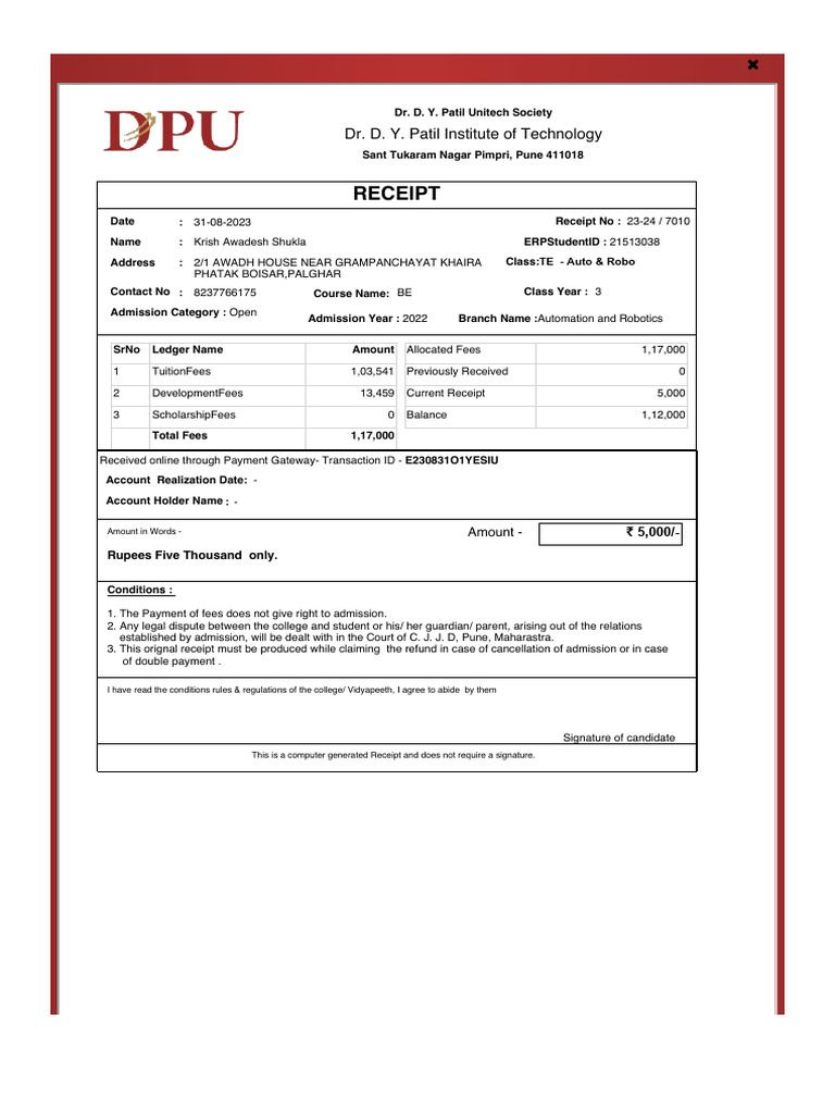 Campus Erp | PDF