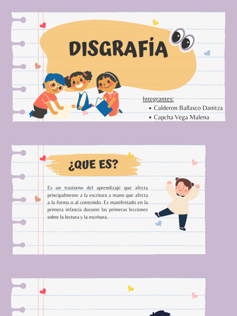 DISGRAFIA | PDF