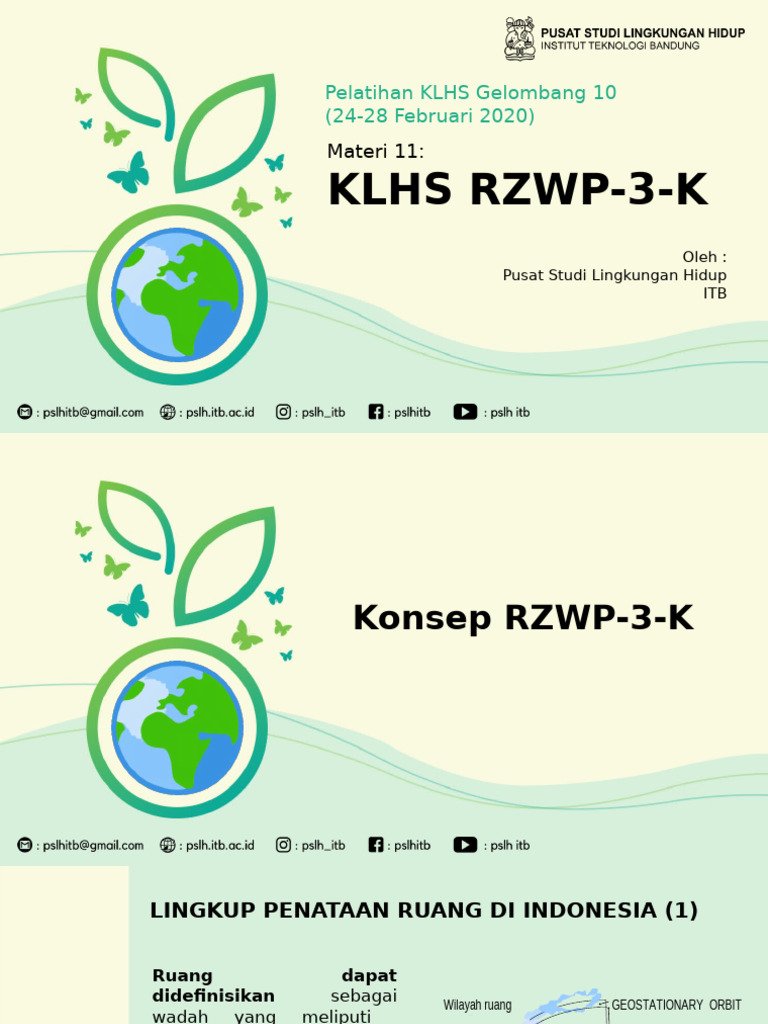Materi 11 - Klhs Rzwp-3-k | PDF