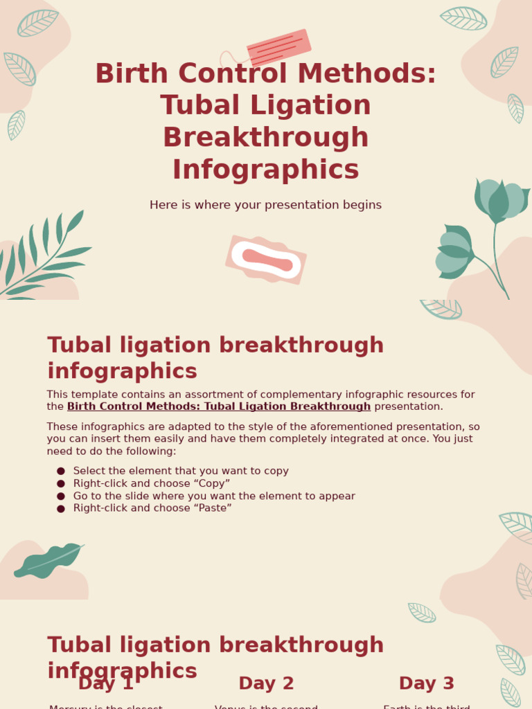 Birth Control Methods_ Tubal Ligation Breakthrough Infographics by ...