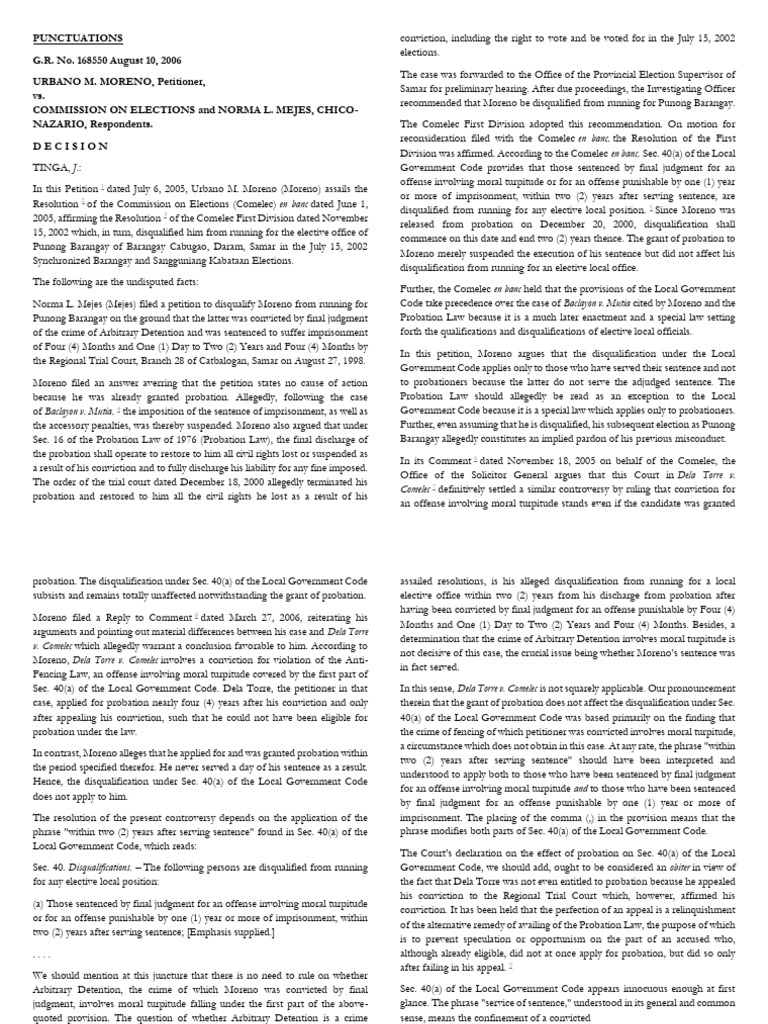 Week 5 Punctuations | PDF