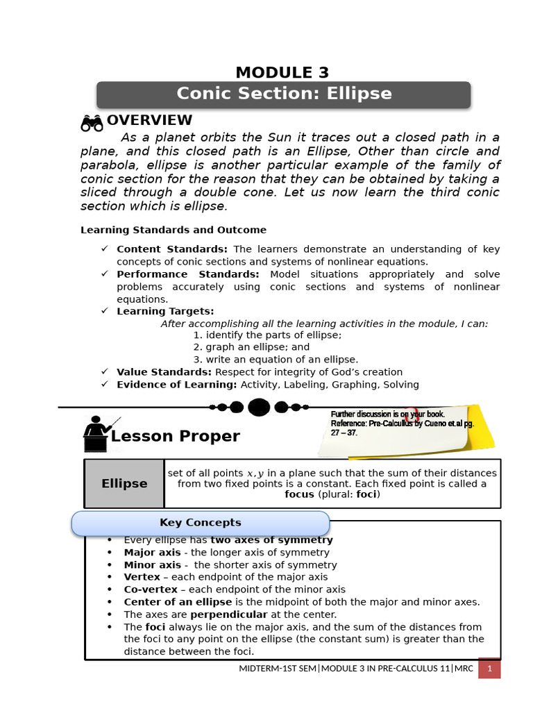 Conic Section: Hyperbola | PDF