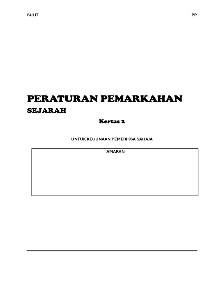 2024 K2 Skema Set 1 (Perak) | PDF