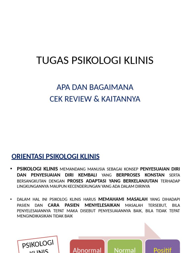 Temu 4 - Materi Tugas Klinis | PDF