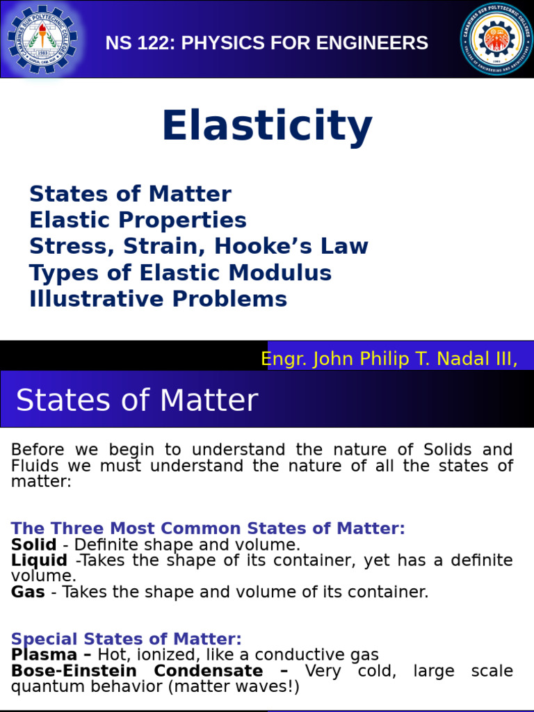 Elasticity | PDF