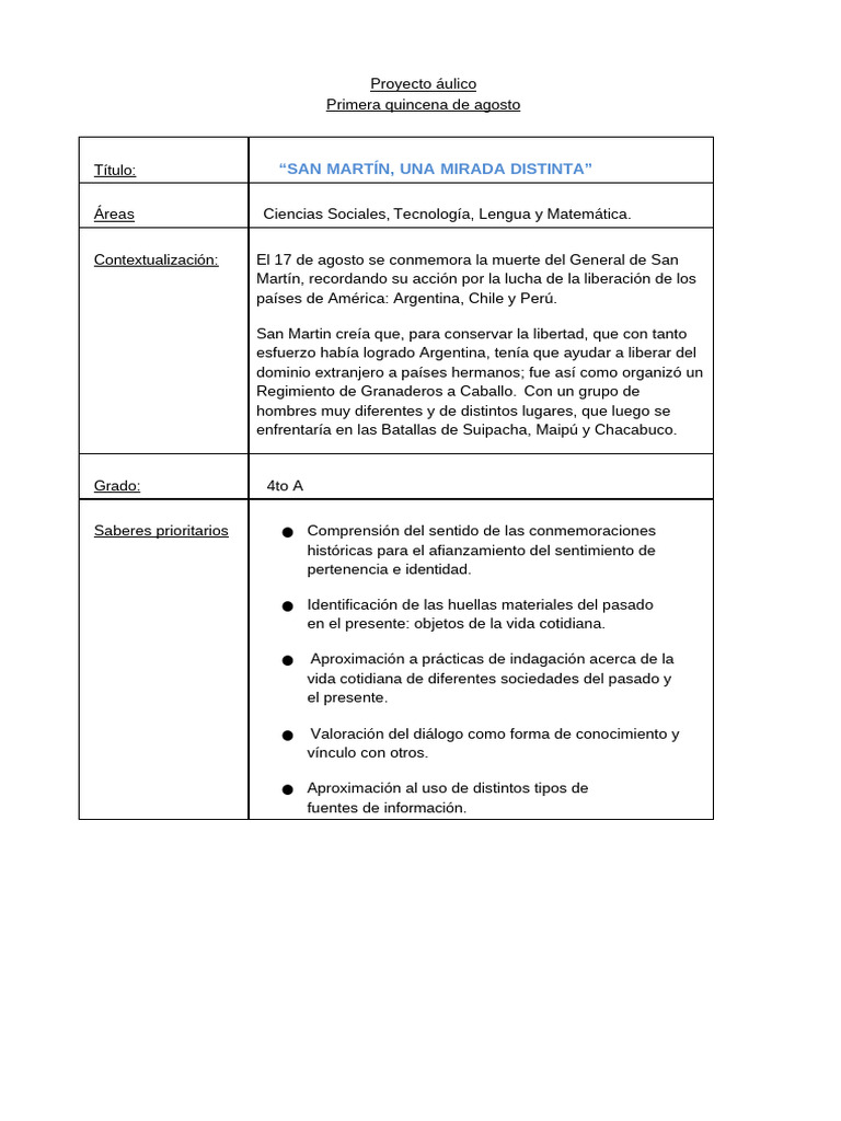 Secuencia San Martin - 240702 - 062741 | PDF