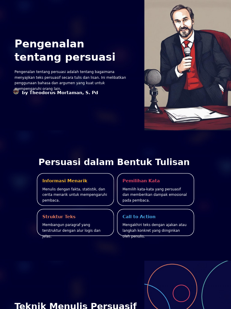 Menyajikan Teks Persuasi Secara Tulis Dan LisanPengenalan-tentang-persuasi | PDF
