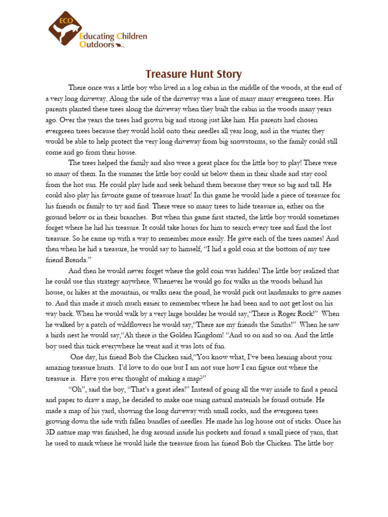 Treasure-Hunt-Story-1 | PDF