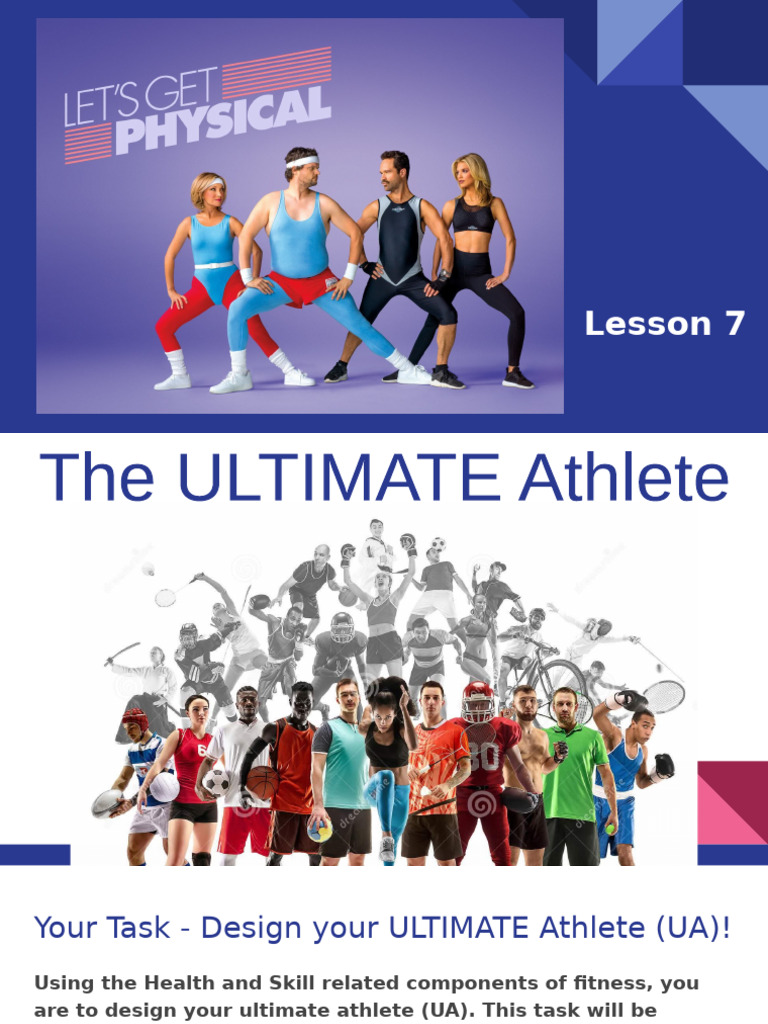 Lesson 7 - My Ultimate Athlete-1 (Autosaved) | PDF