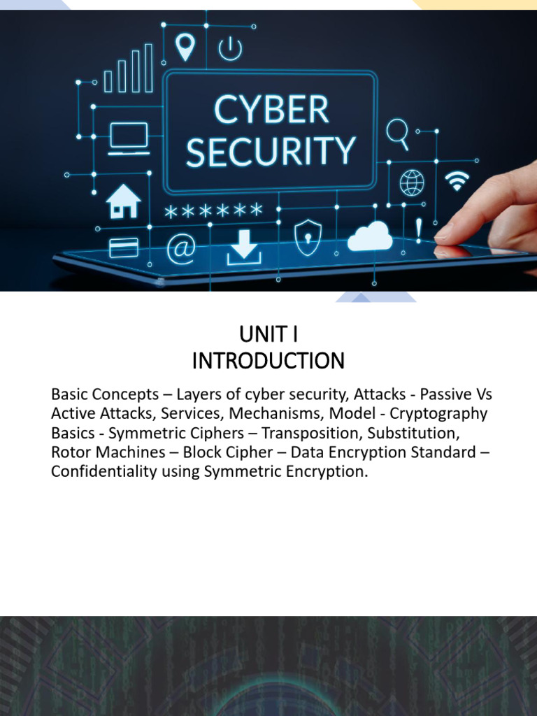 Cyber Security PDF | PDF | Cipher | Encryption