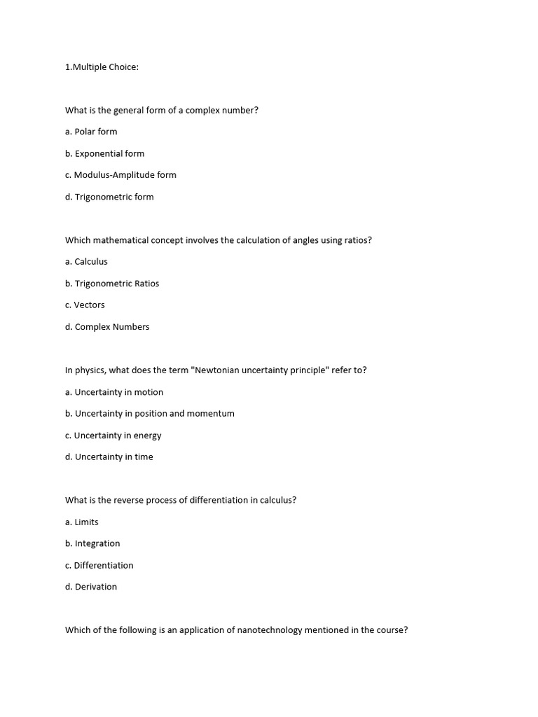 Applications of Maths | PDF