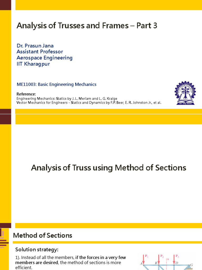 Trusses - and - Frames - L3 | PDF