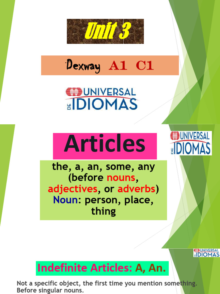 Unit 3: Dexway | PDF