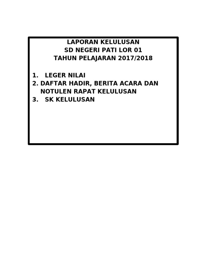 Leger Nilai | PDF
