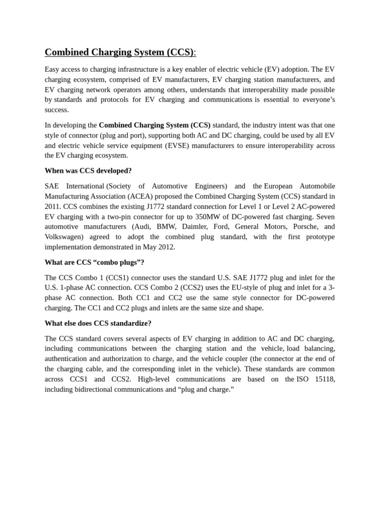Ccs Charging | PDF | Computer Network | Electrical Engineering