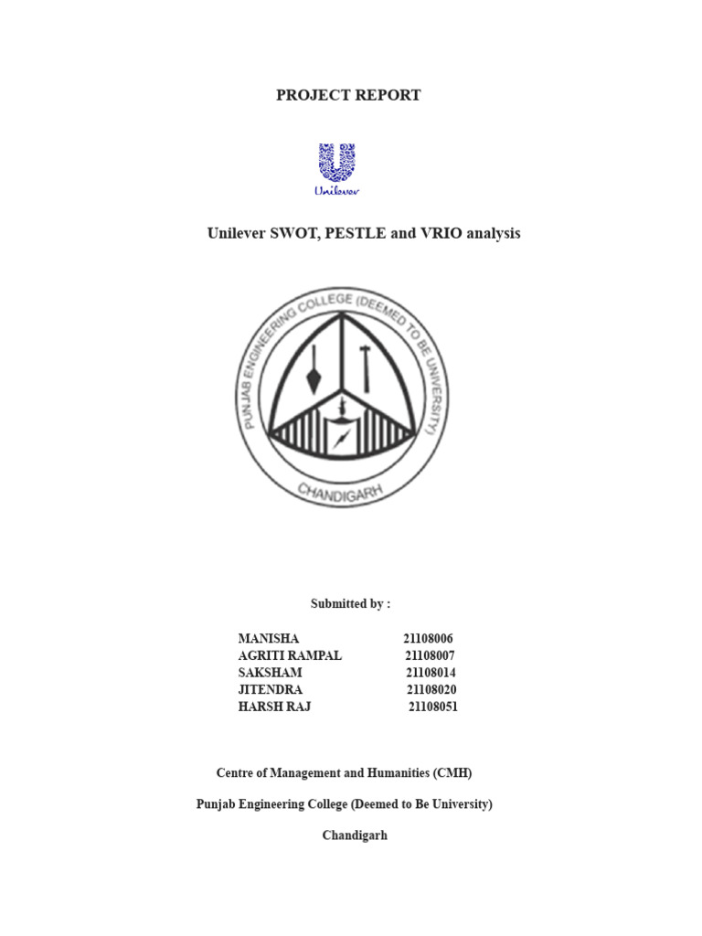 Strategic Management Project. | PDF