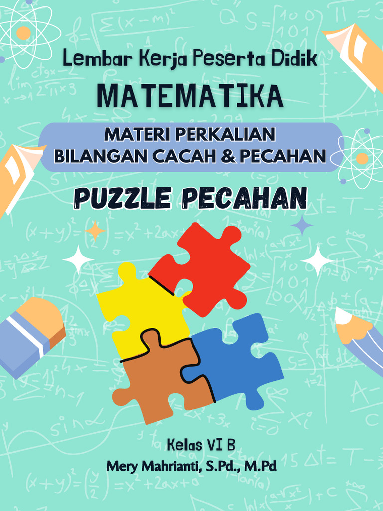 LKPD 6b Puzzle MTK 1 | PDF