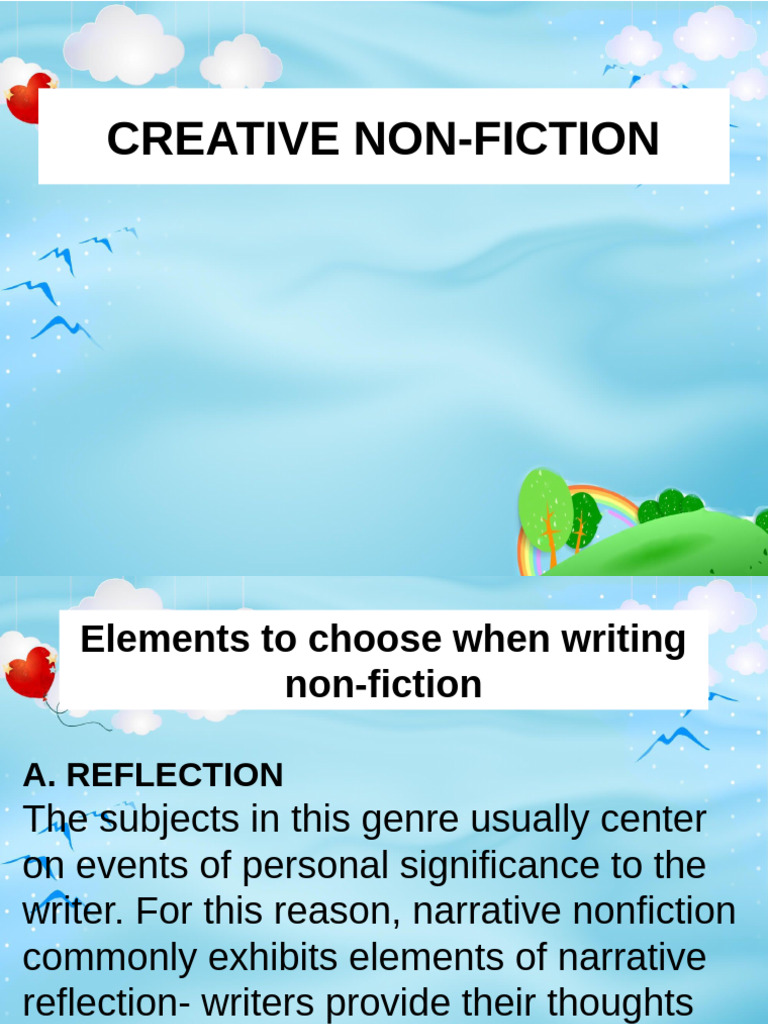 Creative Non-Fiction 2 | PDF
