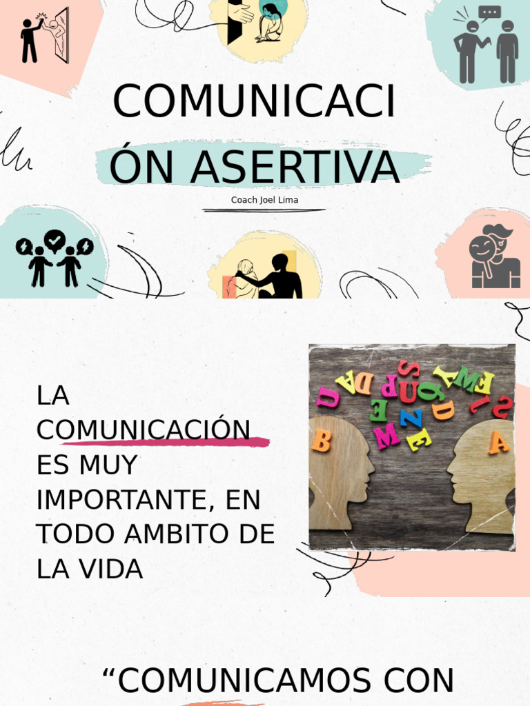 Comunicación Asertiva | PDF