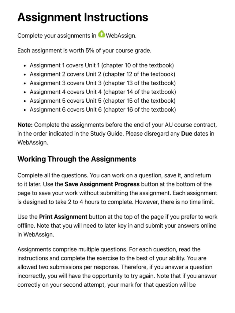 Assignment Instructions - Math 365 | PDF | Textbook | Career & Growth
