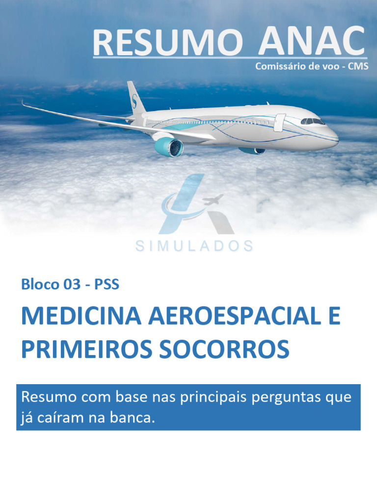 Resumo Comissario de Voo Bloco 3 PSS 1 | PDF