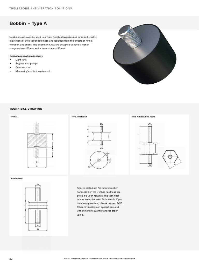 Trelleborg Bobbin - Type A | PDF
