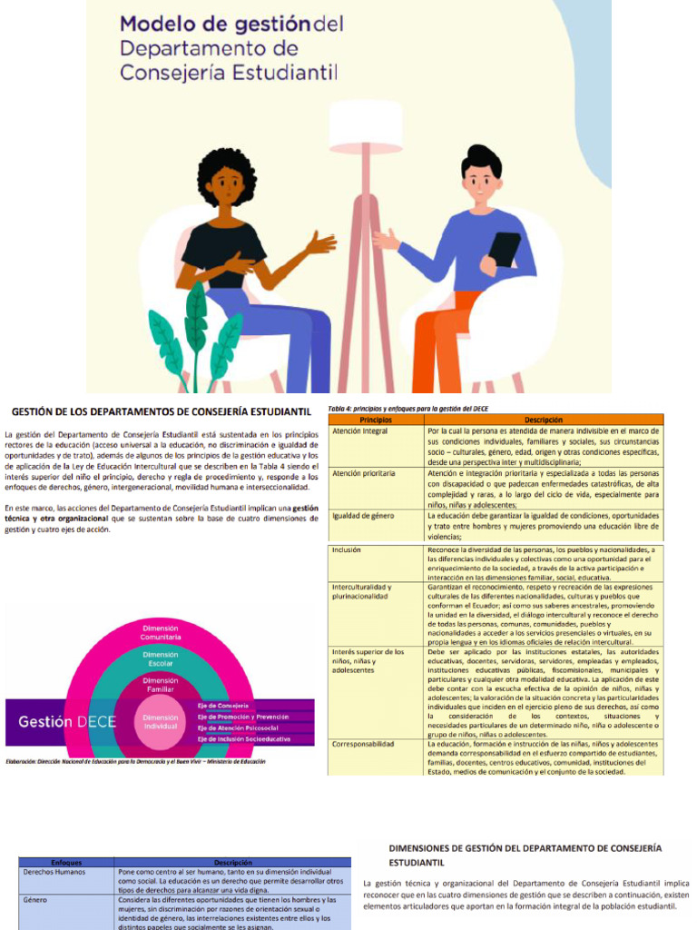 Nuevo Modelo DECE | PDF