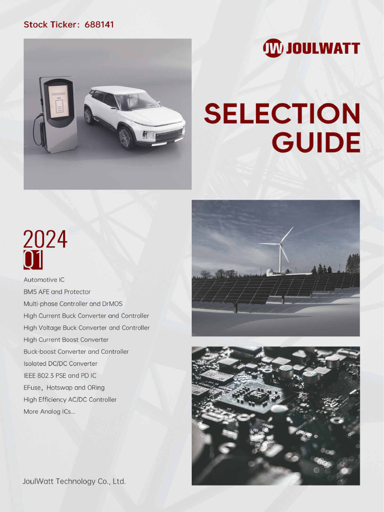 2024 Q1 Selection Guide_20240131145620A082 | PDF