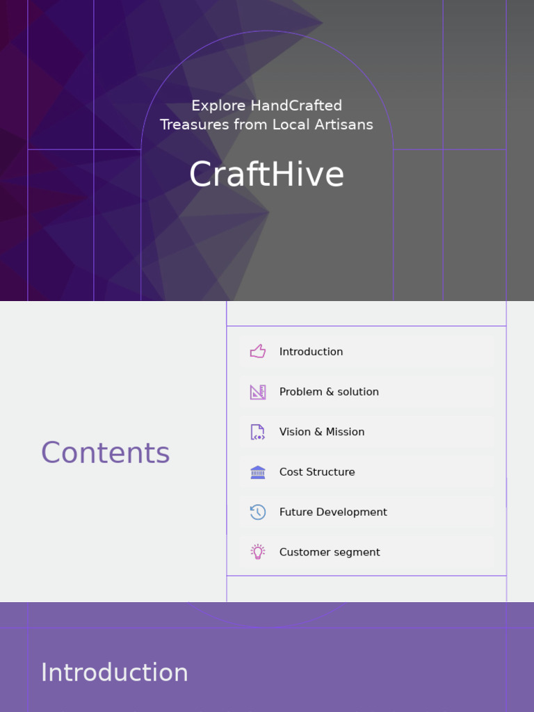 Crafthive: Explore Handcrafted Treasures From Local Artisans | PDF