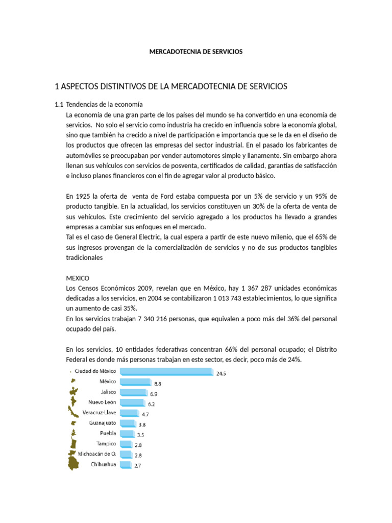 Mercadotecnia de Servicios | PDF | Marketing | Producto (Negocio)