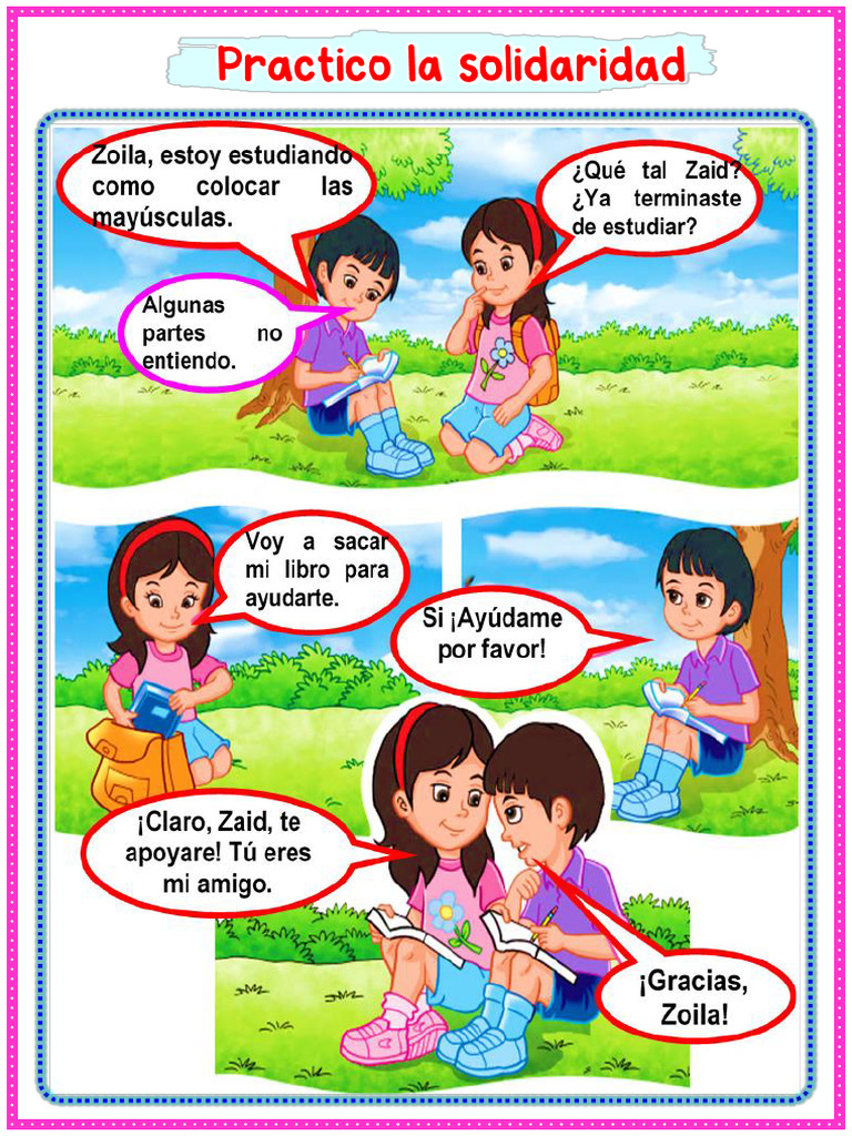 FICHA TUTORÍA LA SOLIDARIDAD | PDF