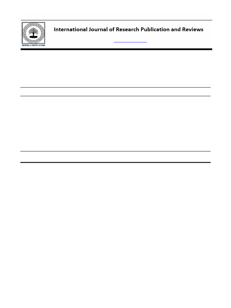 IJRPR20180 | PDF