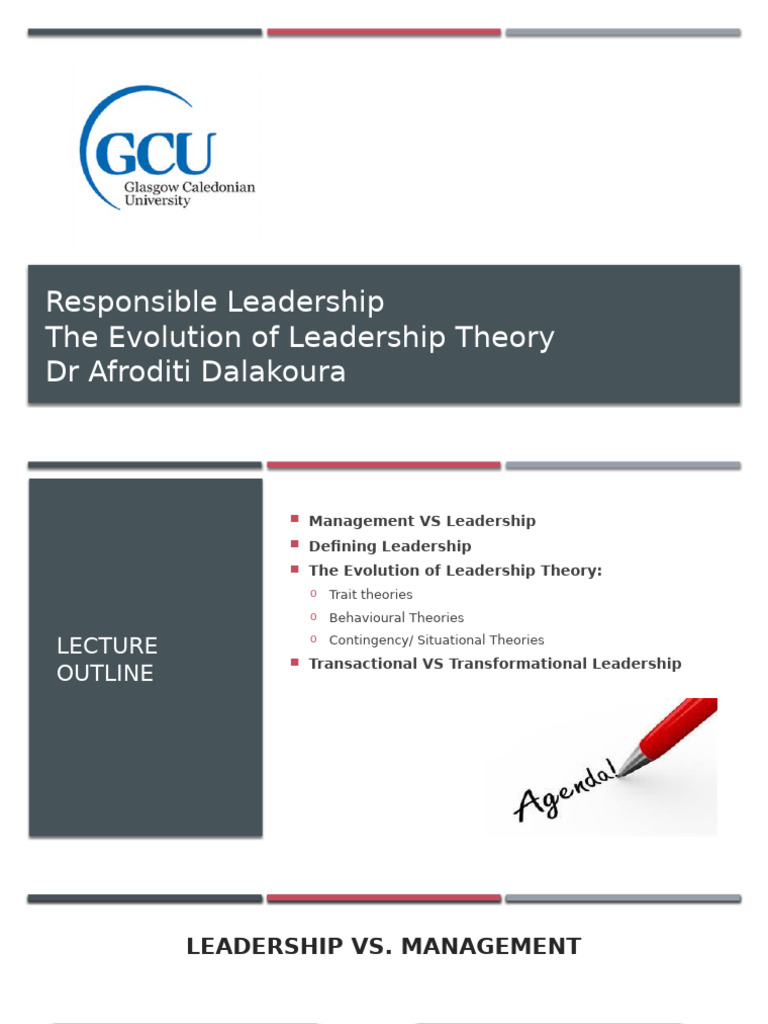 The Evolution of Leadership Theory | PDF