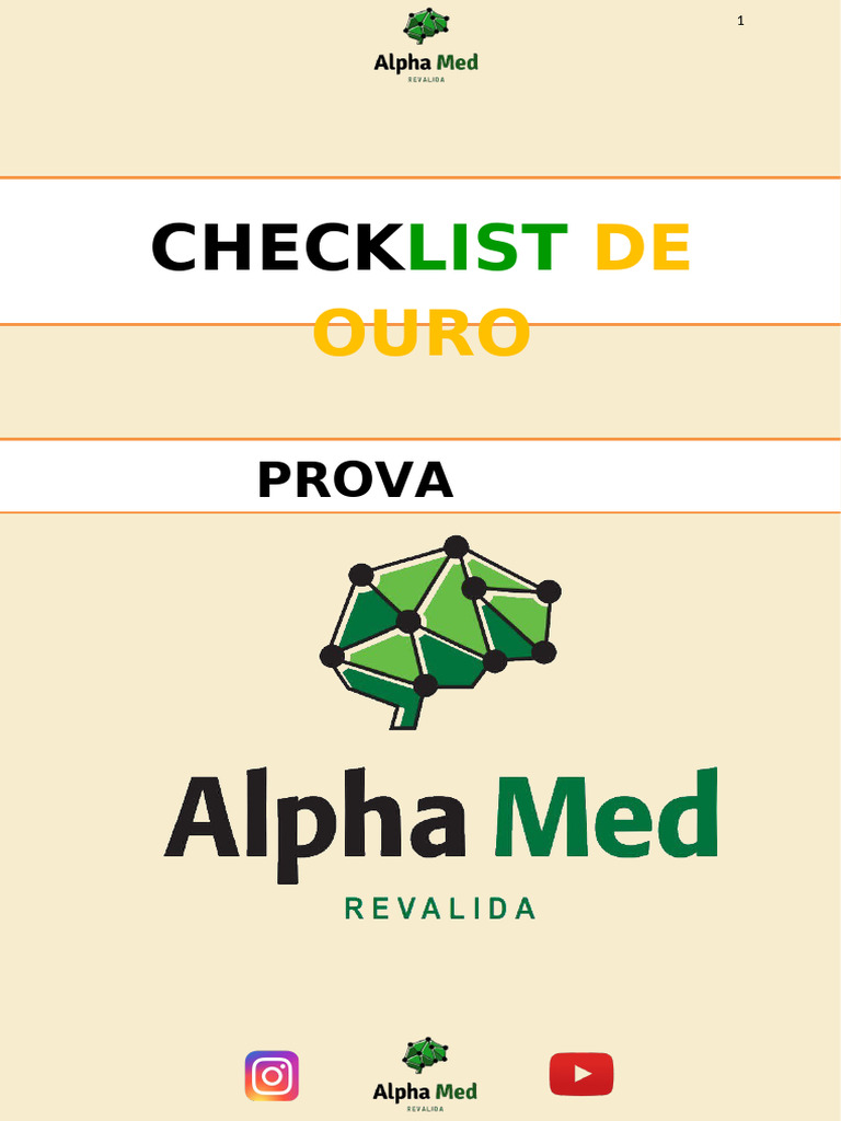 Checklist - Puericultura PED Certo | PDF