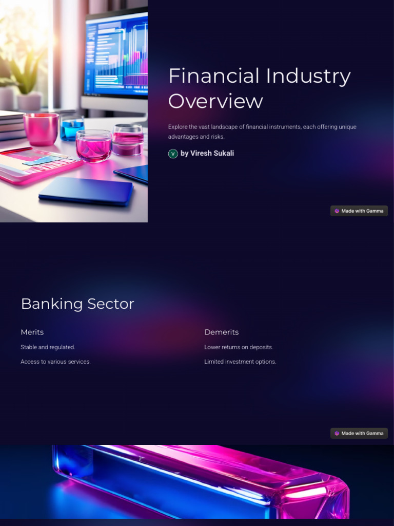 Financial Industry Overview | PDF