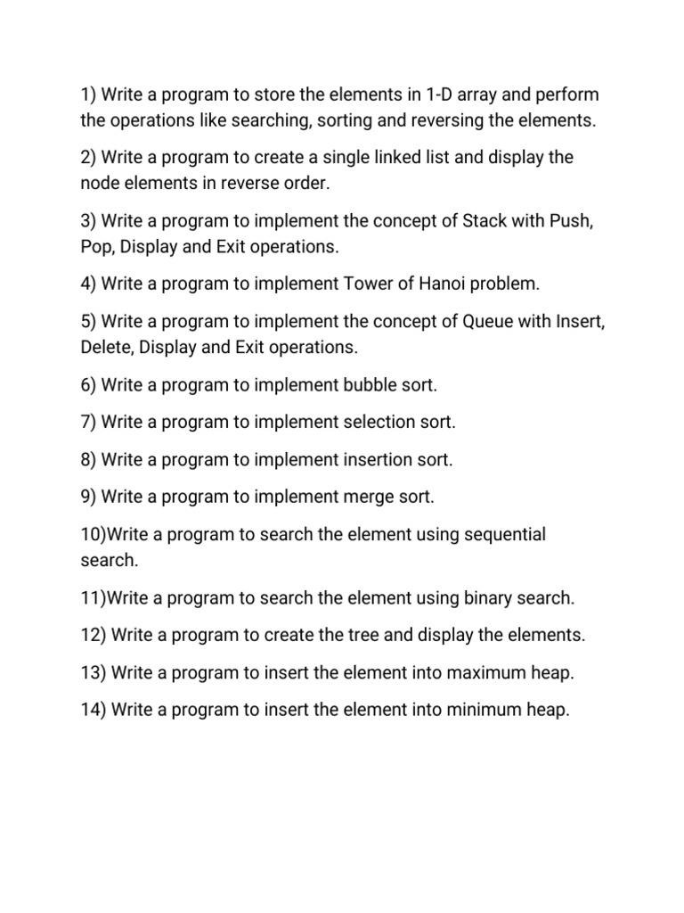 Data Structure | PDF Data Structure | PDF