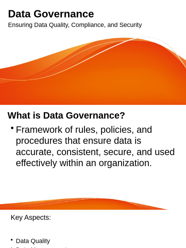 2 Data Governance | PDF