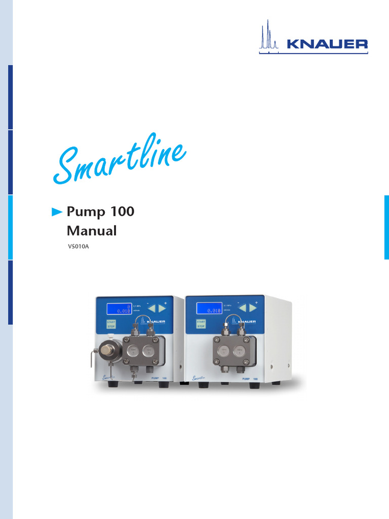 v5010 s100 Smartline Pump en | PDF