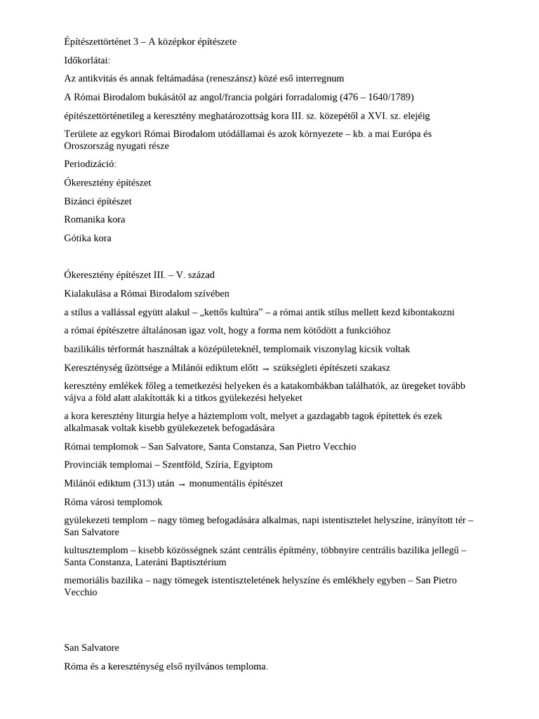 éptöri3 jegyzet | PDF