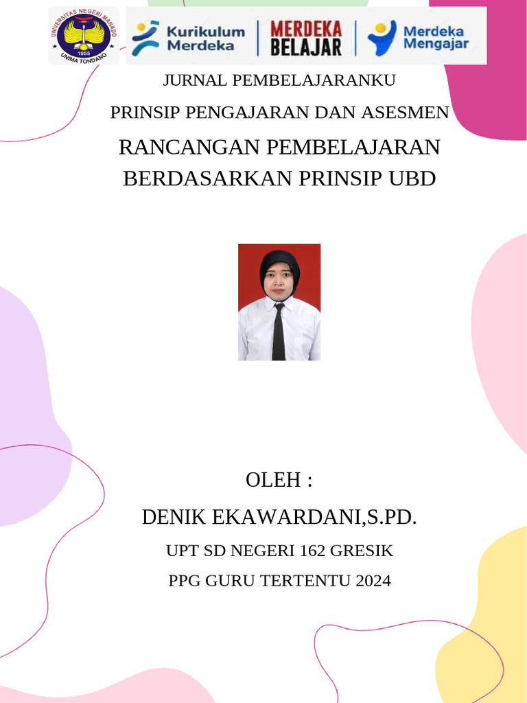Jurnal Aksi Nyata Rancangan Pembelajaran Ubd | PDF