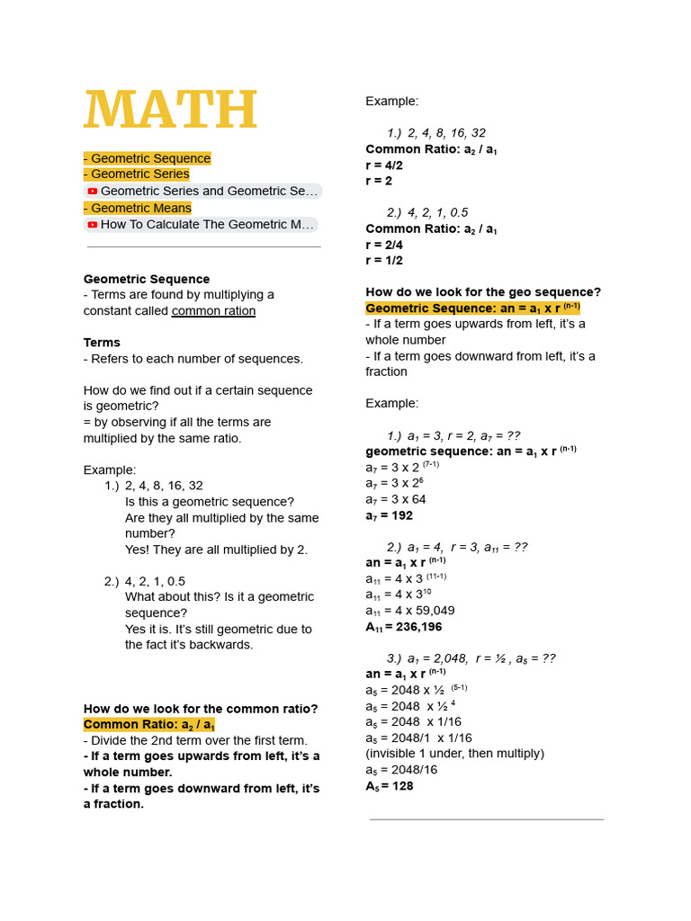 MATH3 | PDF
