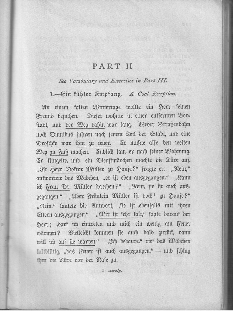 German Grammar Reader and Writer Part 2-3 | PDF