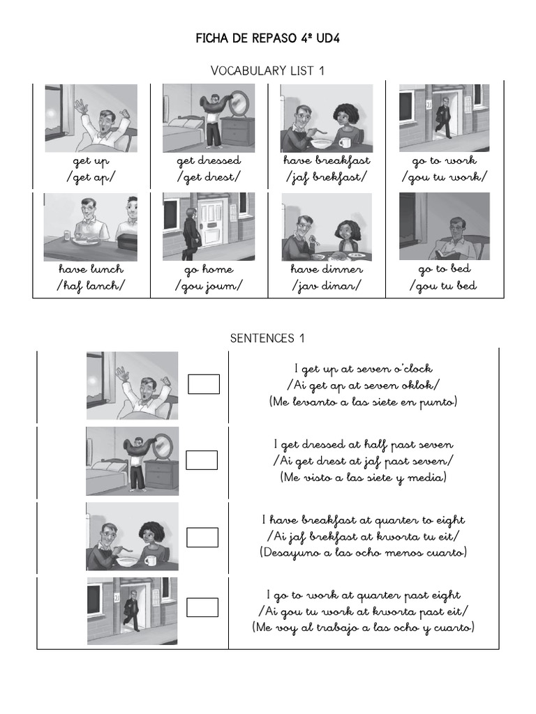 Ficha de Repaso UD4 | PDF