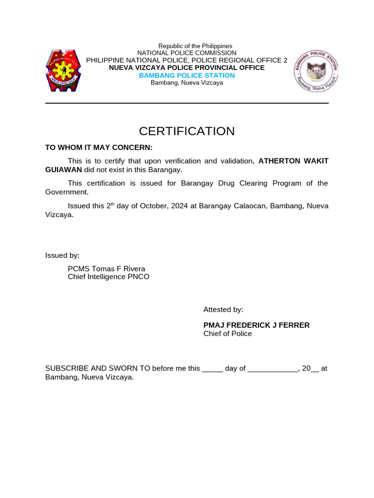 Certificate Sample | PDF