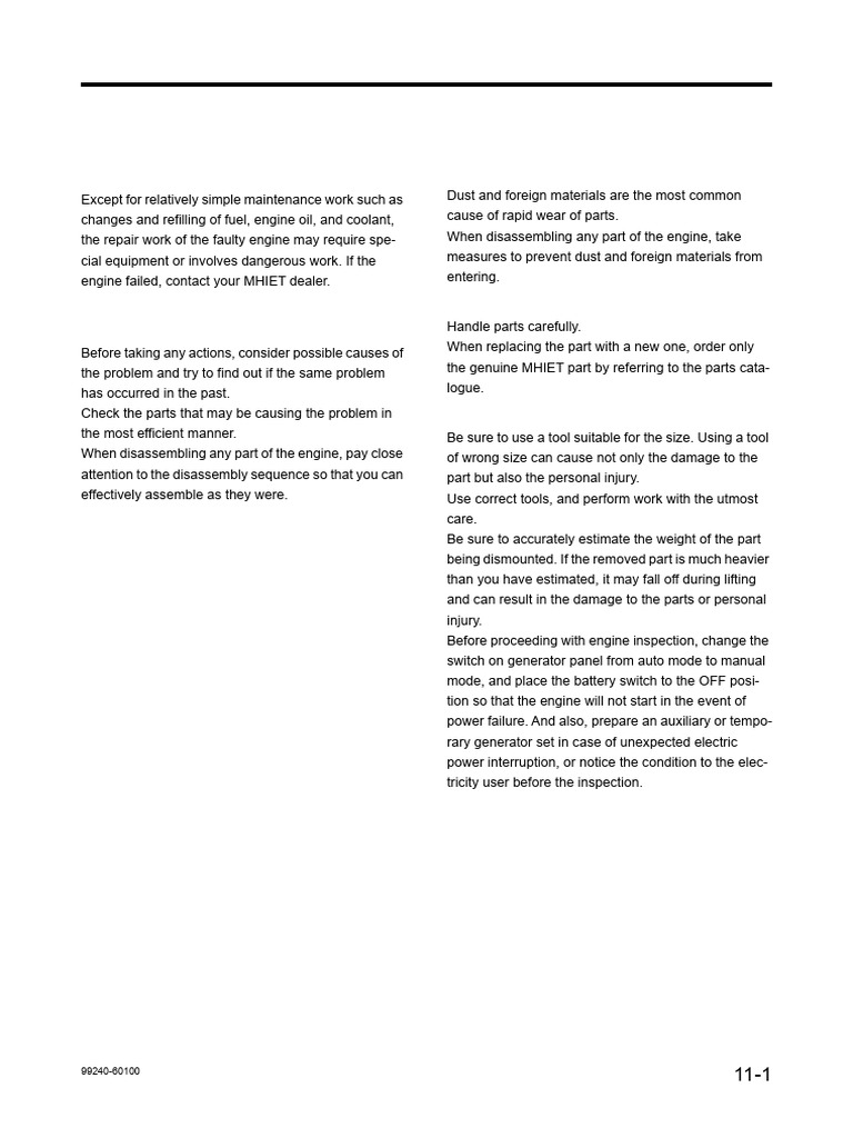 Chapter 11 Troubleshooting-1 | PDF Chapter 11 Troubleshooting-1 | PDF