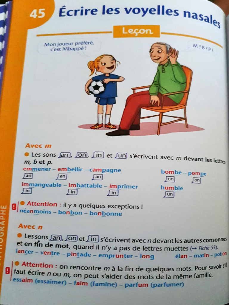 Voyelles Nasales Écriture | PDF