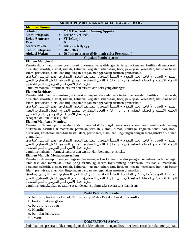 Modul Bab 2 .. | PDF
