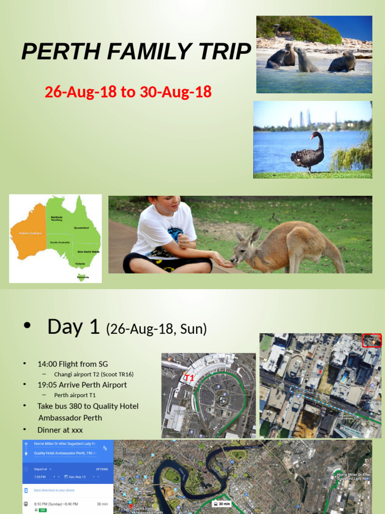 Perth Family Trip 2018 | PDF