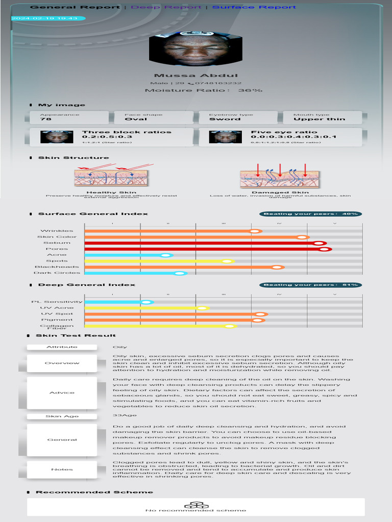 AI Skin Tester | PDF